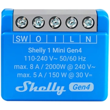 Shelly Mini GEN4 Zigbee Matter | Cena no 15€ | Salidzini.lv